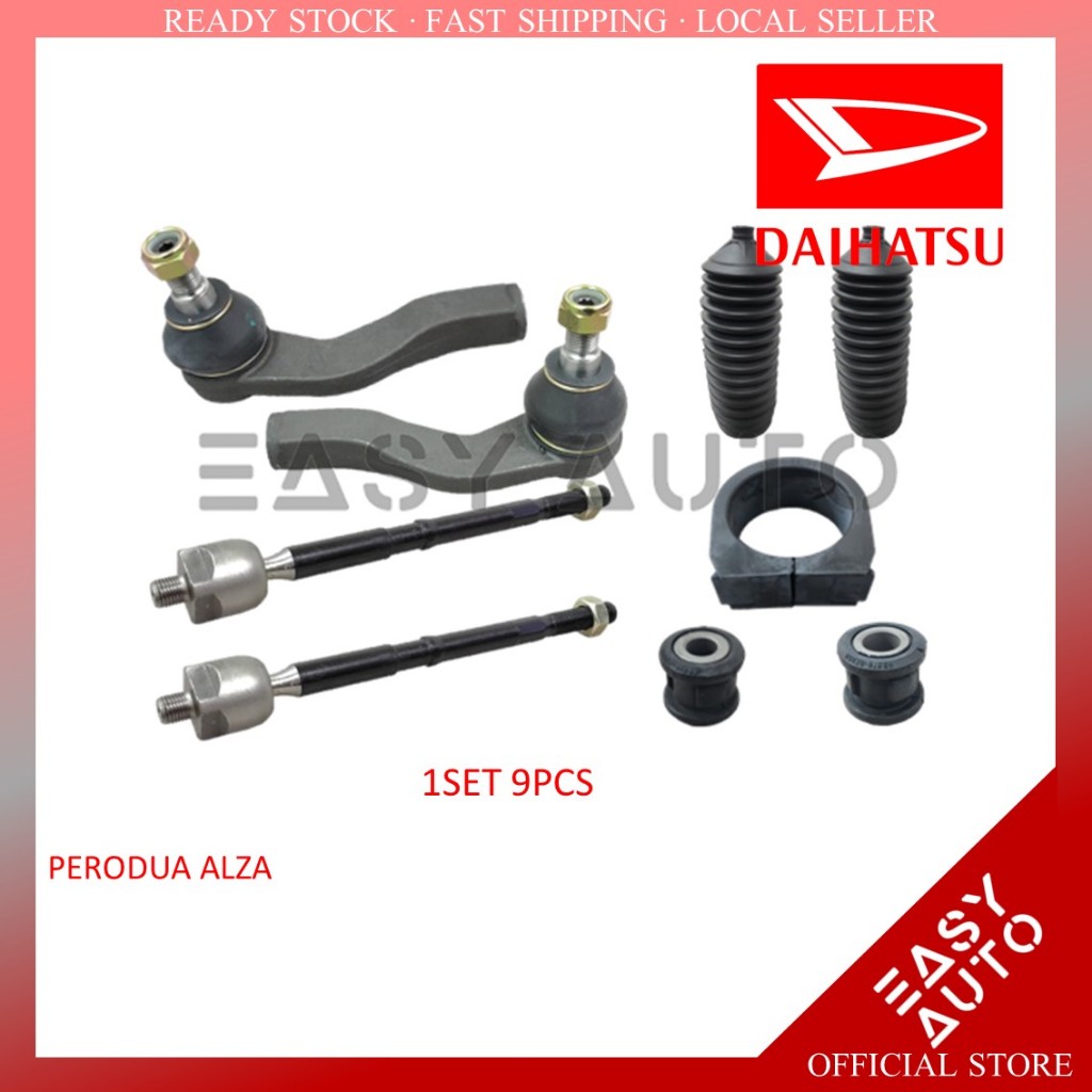 1SET 9 PIECES !! PERODUA ALZA (2009 - 2022) - STEERING RACK ( EASY AUTO ...