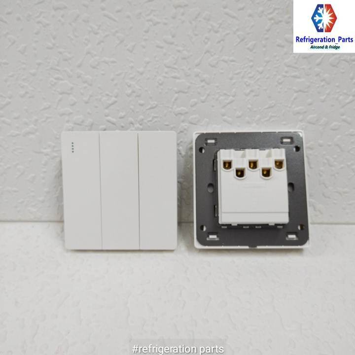 CZ putih suis soket 10a 13a 15a 20a aircond suis heater soket palam lampu kipas 白色插座开关 white ...