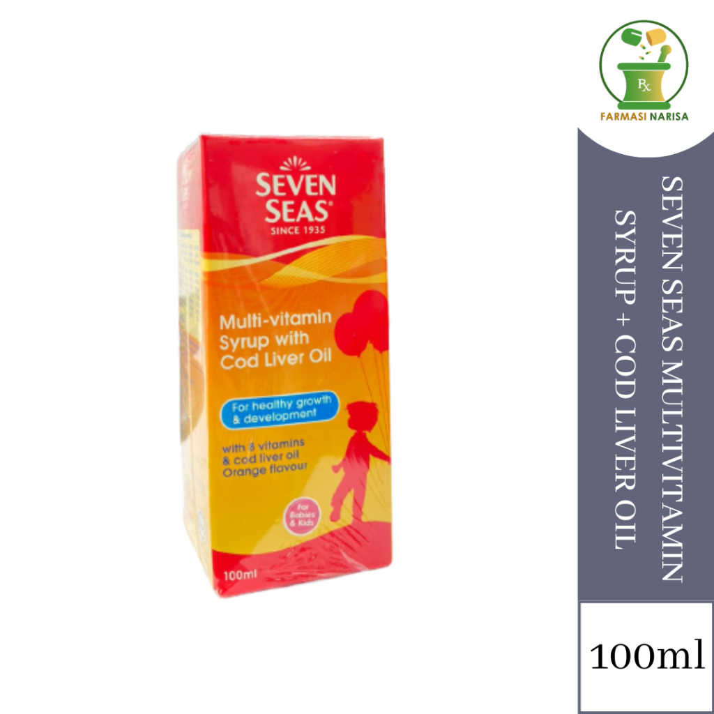SEVEN SEAS MULTIVITAMIN SYRUP + COD LIVER OIL 100ML | Shopee Malaysia