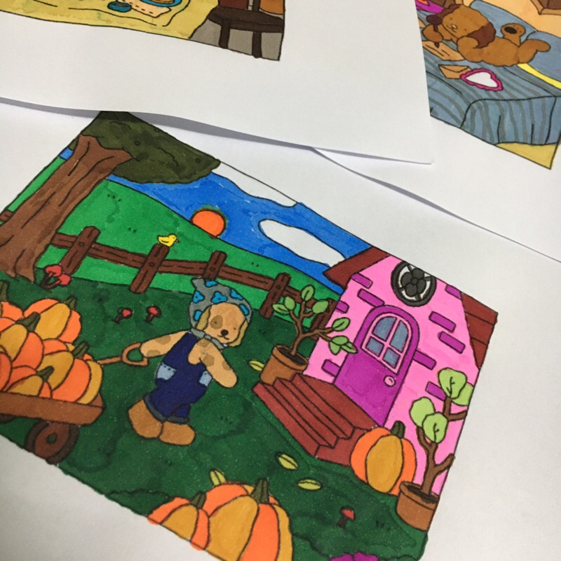 bobbie goods colouring pages vol.1 (printable) | Shopee Malaysia