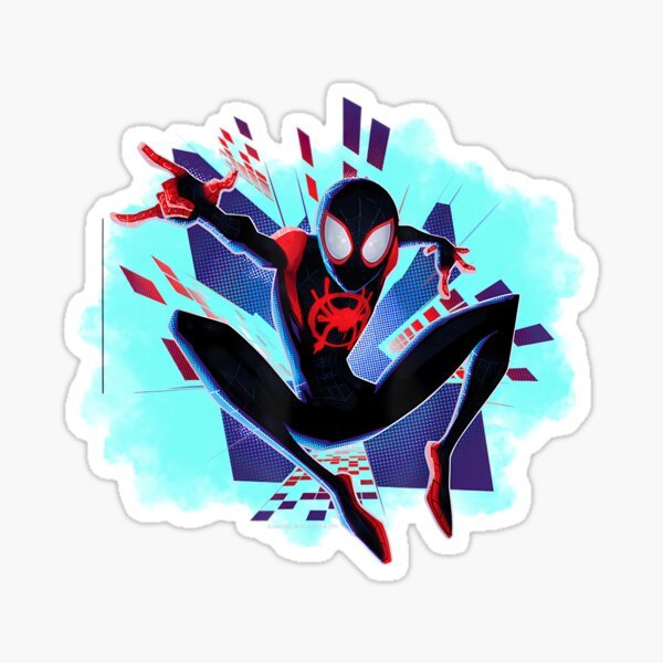 Spider-Man Across The Spider-Verse Stickers v2 | Shopee Malaysia