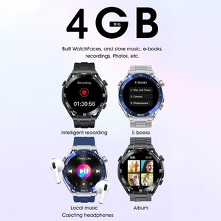 Maxwear GTR8 Smart Watch Dynamic Island 4GB Storage NFC GPS Bluetooth ...