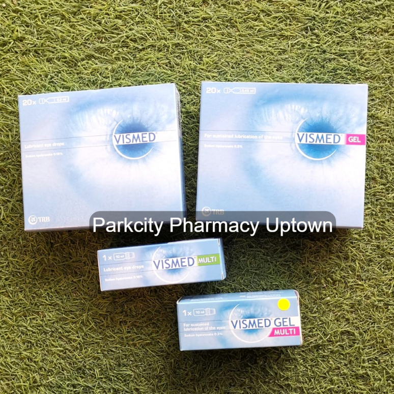 Vismed Lubricant - Eye Drops ( 10ml / 20x0.3ml Expiry:09/24 )/ Gel ...