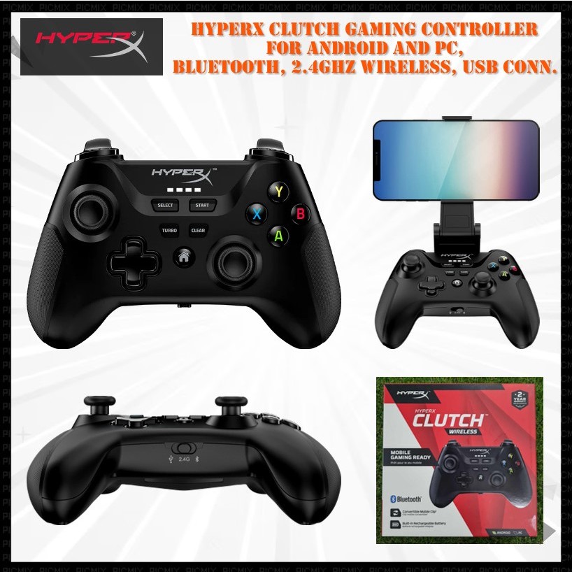 HyperX Clutch - Wireless Gaming Controller - Mobile / PC (Ready Stock!!) | Shopee Malaysia