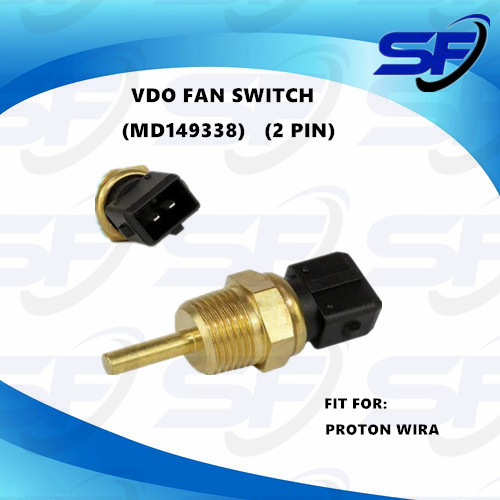 PROTON WIRA VDO FAN SWITCH MD149338 2 PIN | Shopee Malaysia