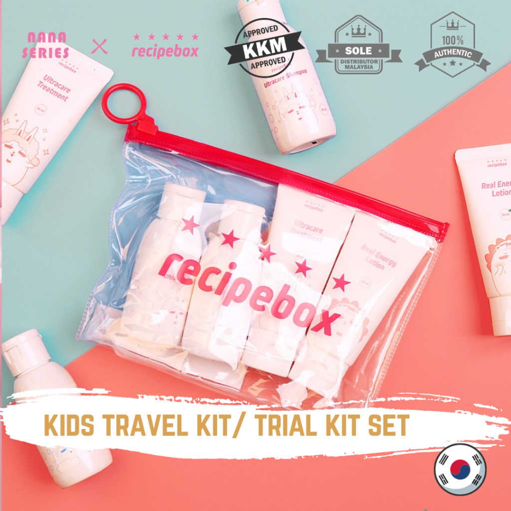 Recipebox Kids Travel Kit/ Trial Kit Set Made in Korea | Shopee Malaysia