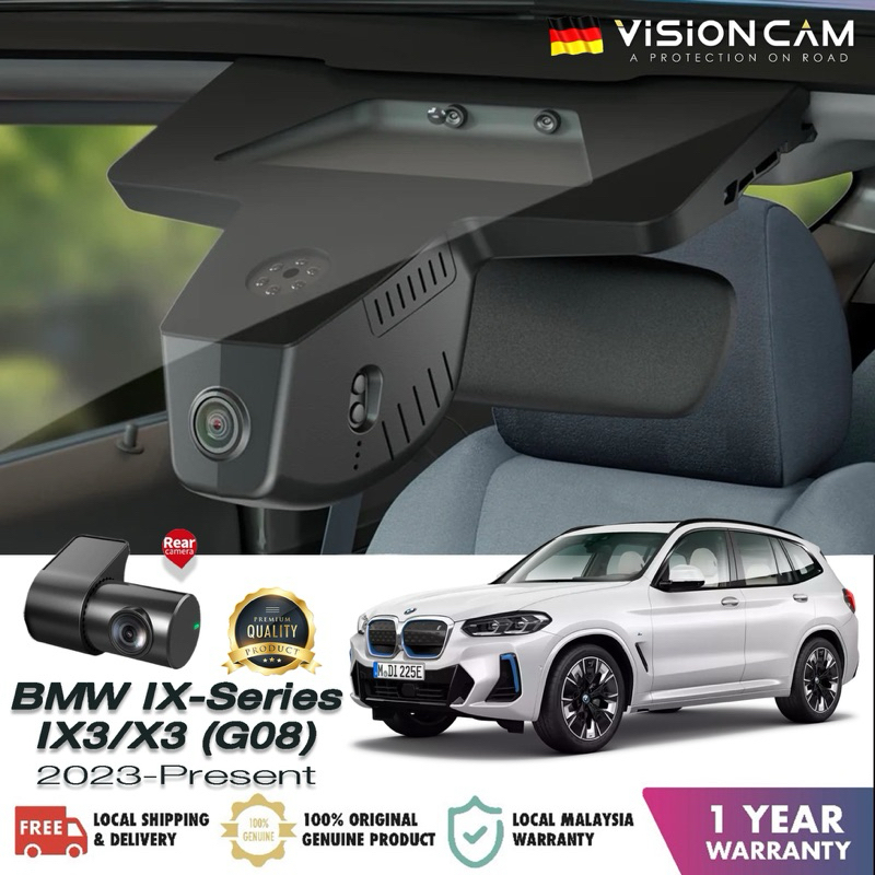 🔥4K UHD Premium DashCam🔥Vision Cam For BMW i4 X3 X5 X6 by G01 G06 G07 ...