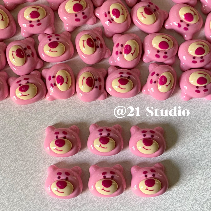 Glossy Mini Lotso Charms DIY Cream Glue DIY Resin Accessories ...