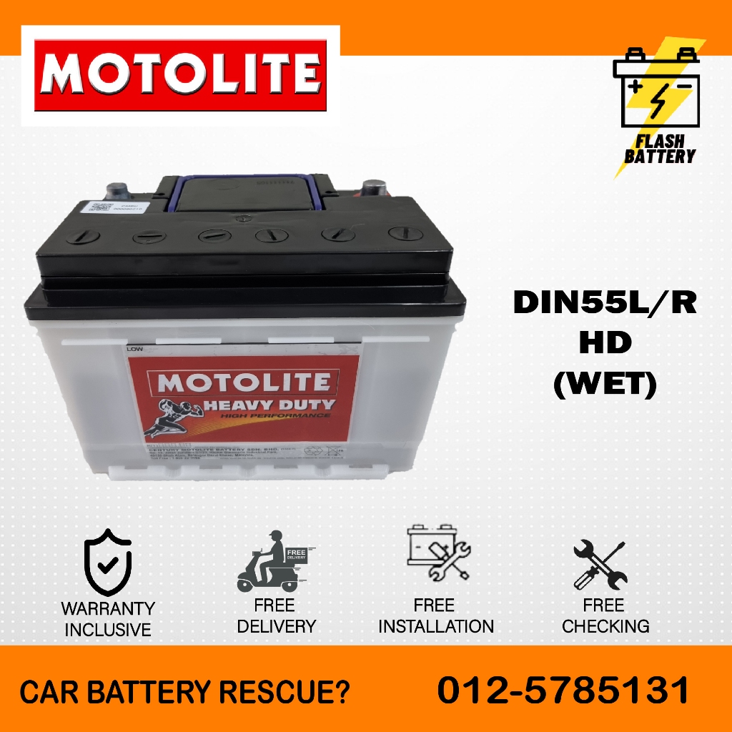 [ Installation Provided ] DIN55R | DIN55L | DIN55 | LN2 ] Motolite ...