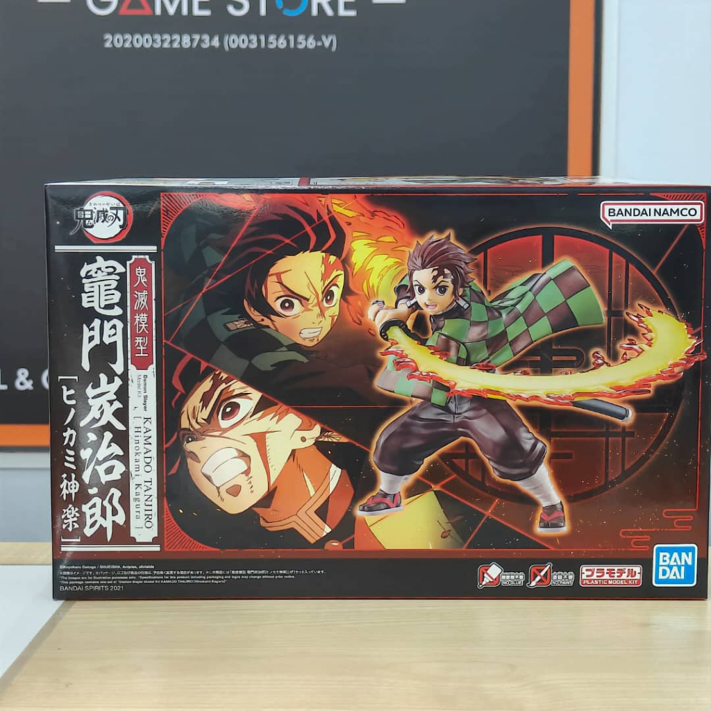 [Ready Stock] Bandai Demon Slayer Model Kit Kamado Tanjiro (Hinokami ...