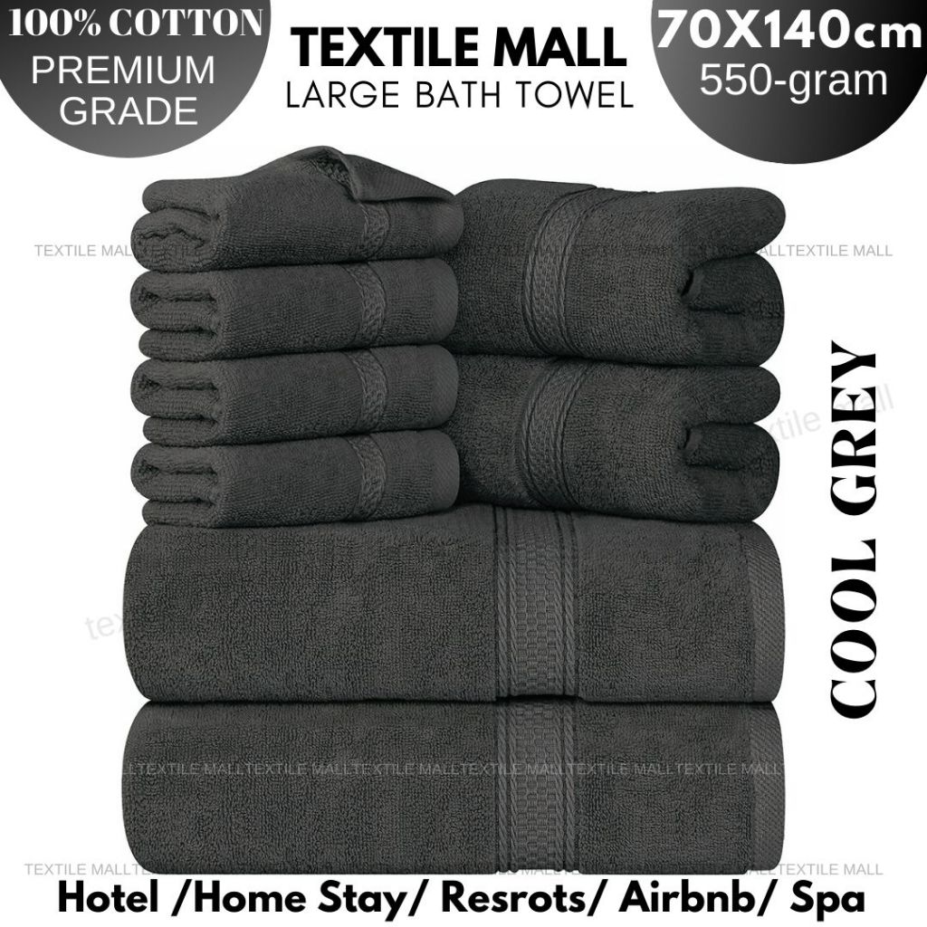 𝐔𝐭𝐨𝐩𝐢𝐚 𝐇𝐨𝐭𝐞𝐥 Bath Towel 100% Cotton Big Towel 70cmx140cm 550-600grams ...