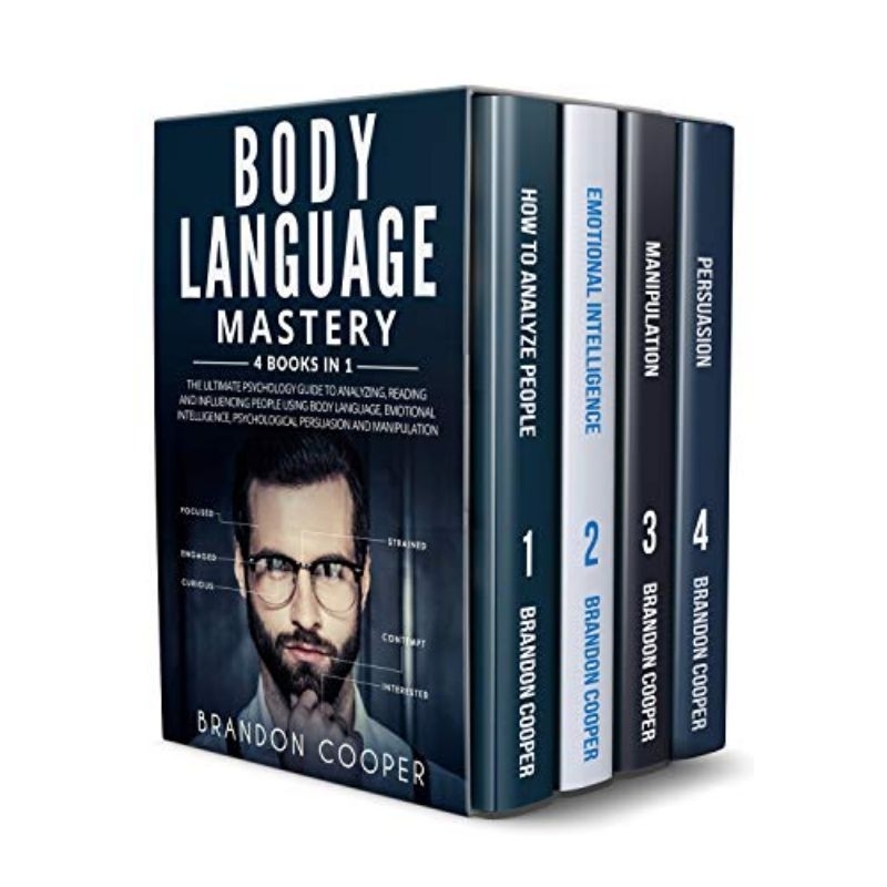 Body Language Mastery: 4 Books in 1: The Ultimate Psychology Guide to ...