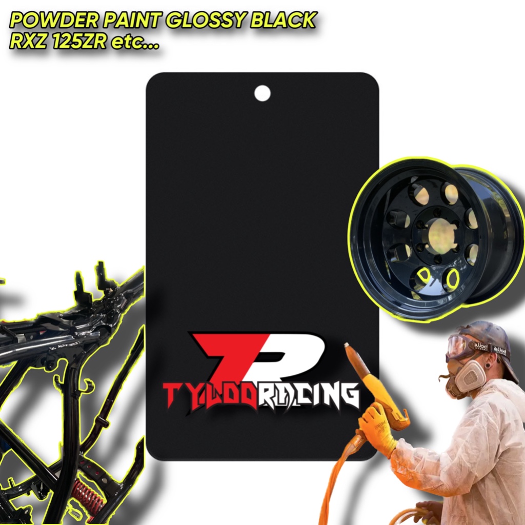 Powder Paint Glossy Black by TylooWork | Shopee Malaysia