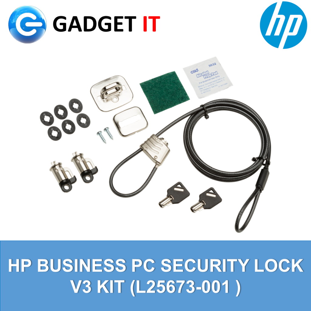 HP BUSINESS PC SECURITY LOCK V3 KIT (L25673-001 ) | Shopee Malaysia