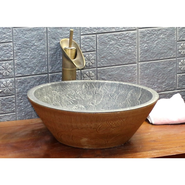 HAND MADE CERAMIC BASIN DESIGNER SRT BASIN ABOVE COUNTER TOP ART SINK ...