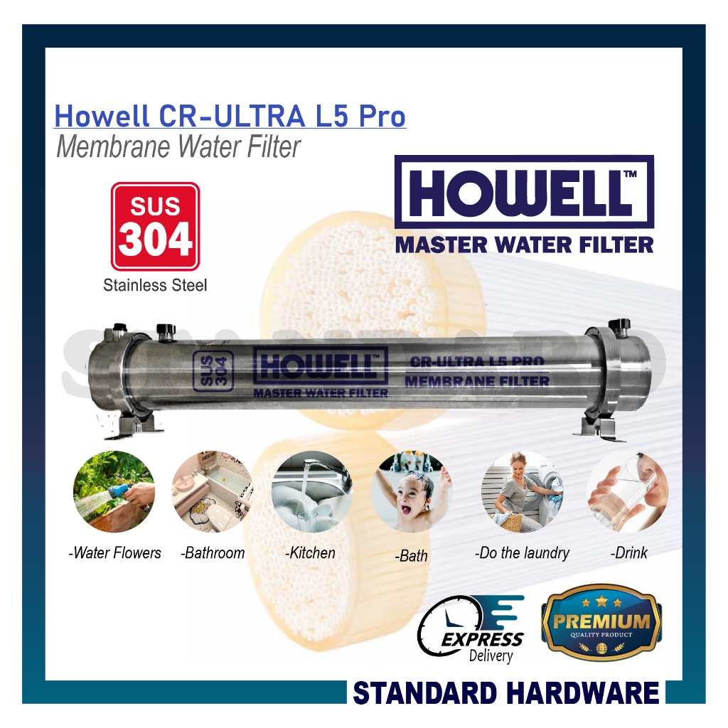 Howell -Membrane Water Filter / Stainless Steel Membrane Filter wit ...