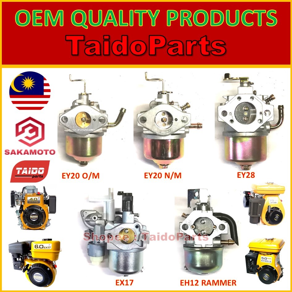 Carburator Carburetor Kaburator enjin petrol Robin Honda Mitsubishi ...