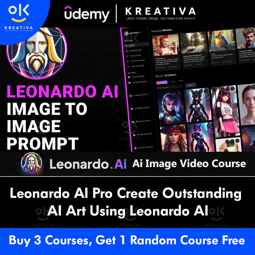 Leornado AI Video Course–Leonardo AI Pro Create Outstanding AI Art ...