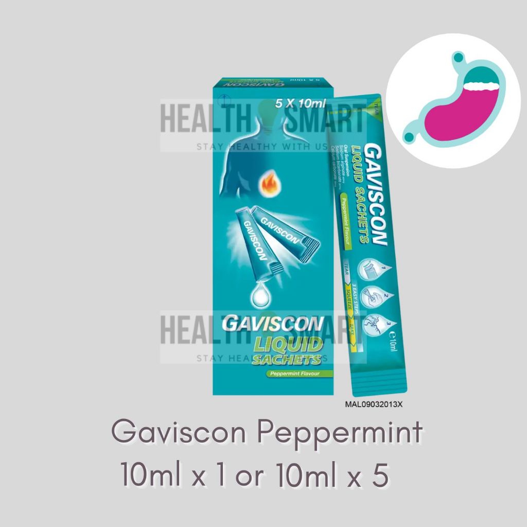 Gaviscon Double Action Liquid Sachet / Gaviscon Liquid Sachet 10ml ...