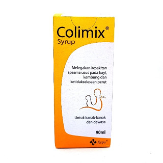 Colimix Syrup 90ml (Melegakan kesakitan spasma usus & kembung perut ...