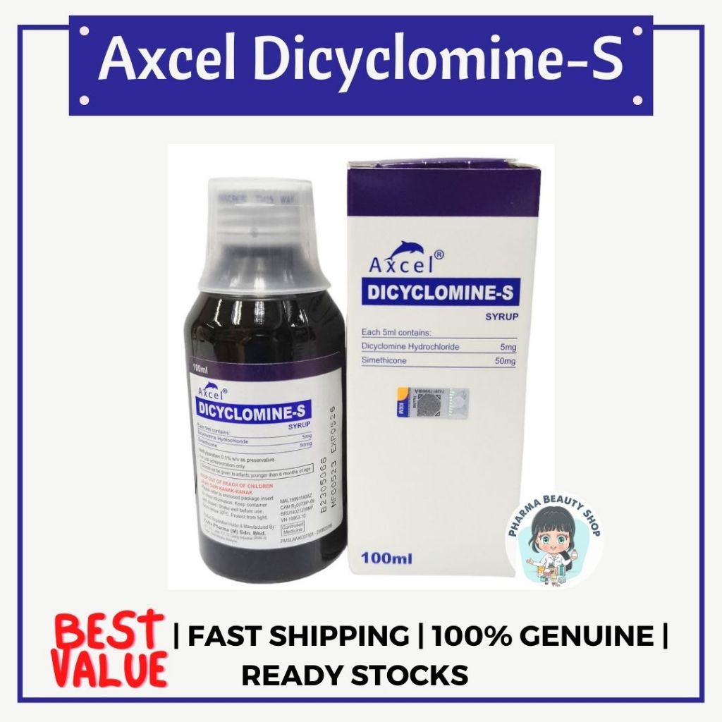 Colimix Syrup 90ml (Melegakan kesakitan spasma usus & kembung perut ...