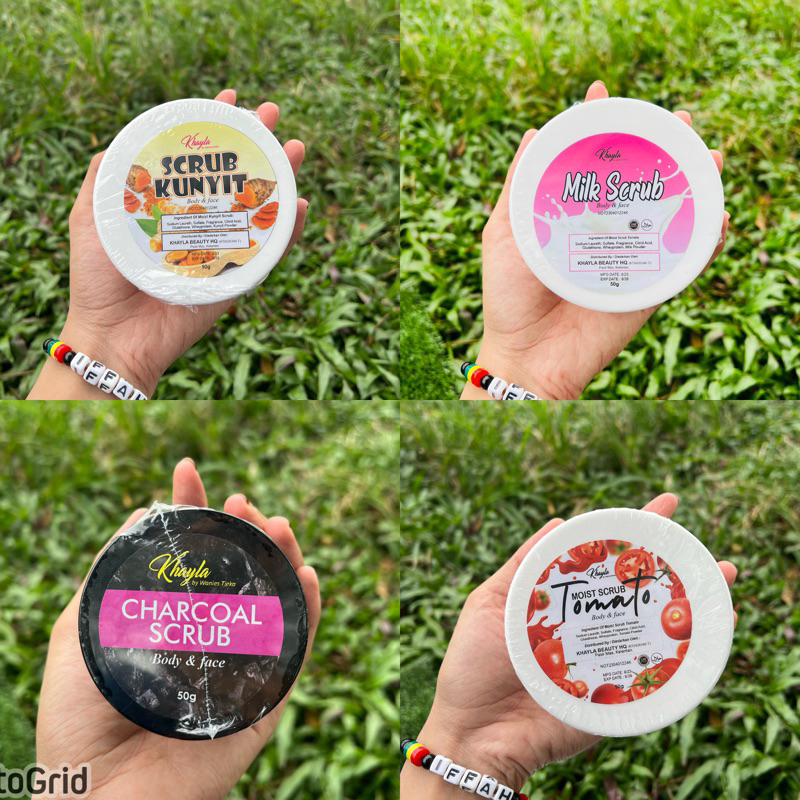 Scrub by khayla ( face / body ) | Shopee Malaysia