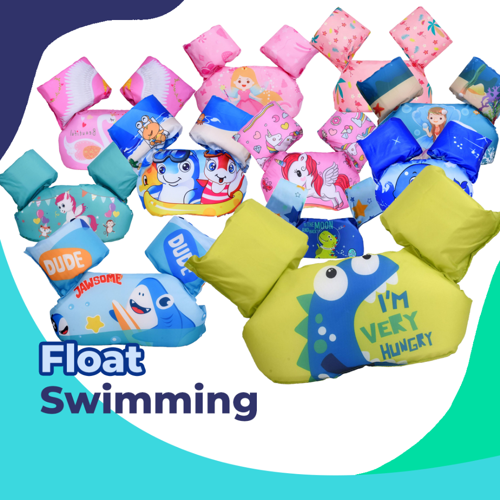 Realeos Kids Safety Swimming Swim Arm Chest Float Vest float Kid float ...
