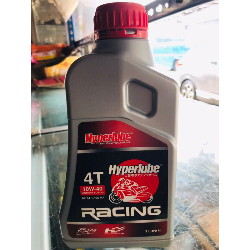 HYPERLUBE RACING ENGINE OIL 10W-40 SEMI SYNTHETIC | Shopee Malaysia