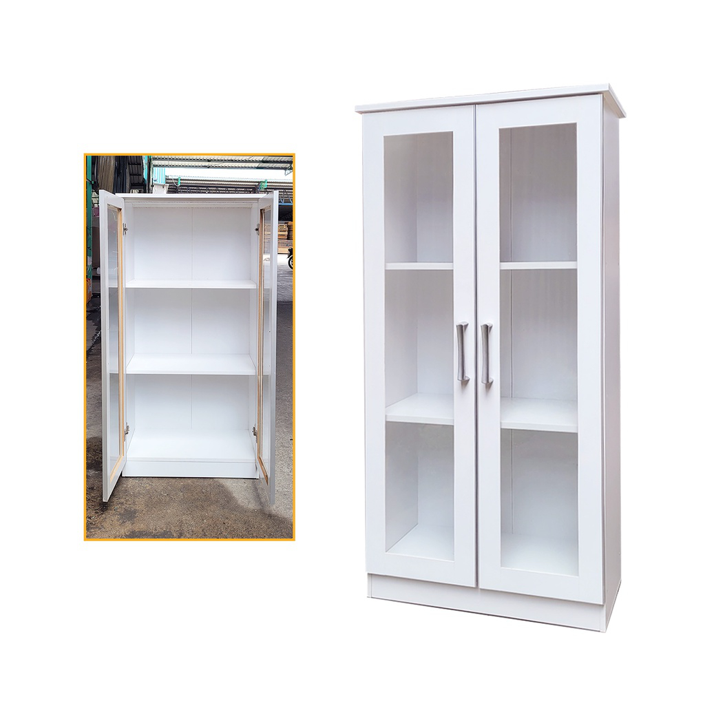 CLASSIC 3 Door Display Cabinet Glass Cabinet Display Rack Book Rack ...