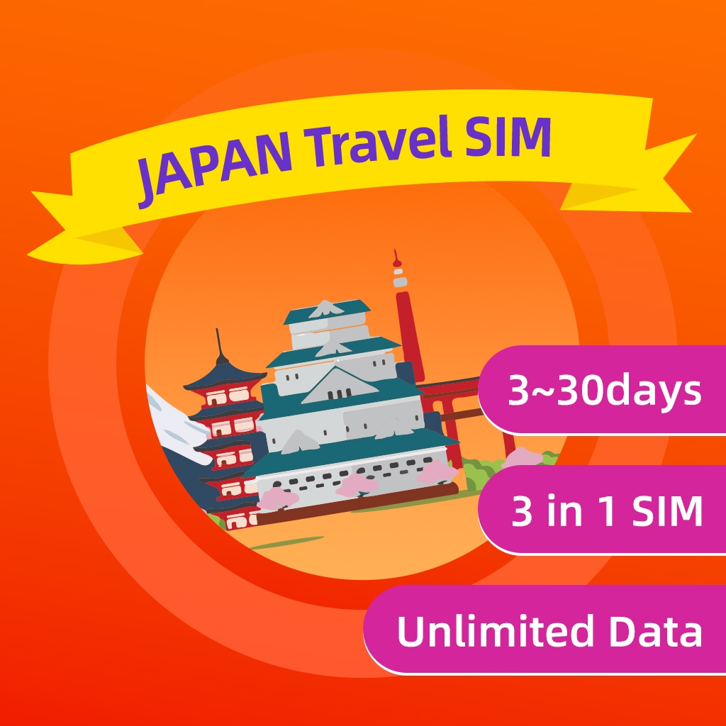 【Japan】japan sim card【3-30days】【1GB Daily】【2GB Daily 】【3GB Daily 】Travel Prepaid Sim Card日本上网卡 ...