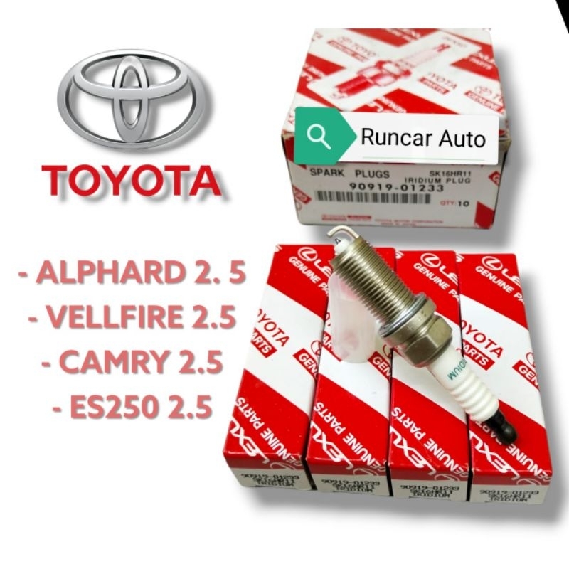 Toyota engine 2.5 iridium spark plugs alphard vellfire agh30 / lexus ...