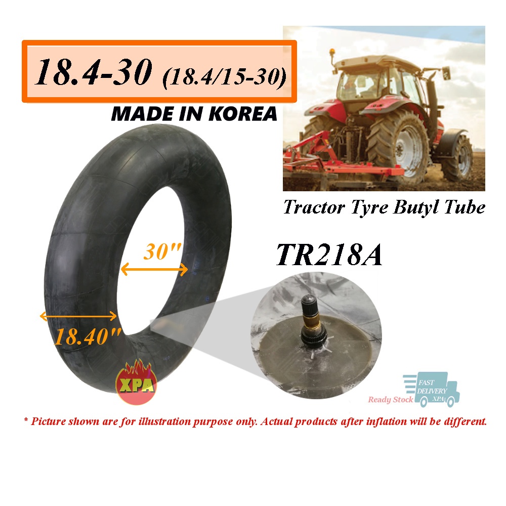 [ New Tube ] 18.4-30 / 15-30 tiub tayar traktor pertanian Kubota M9540 ...