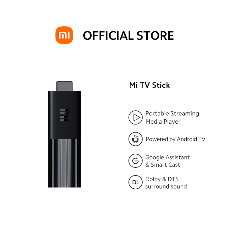 Xiaomi Mi TV Stick Global Version 1080P/Google Assistant/Smart Cast ...