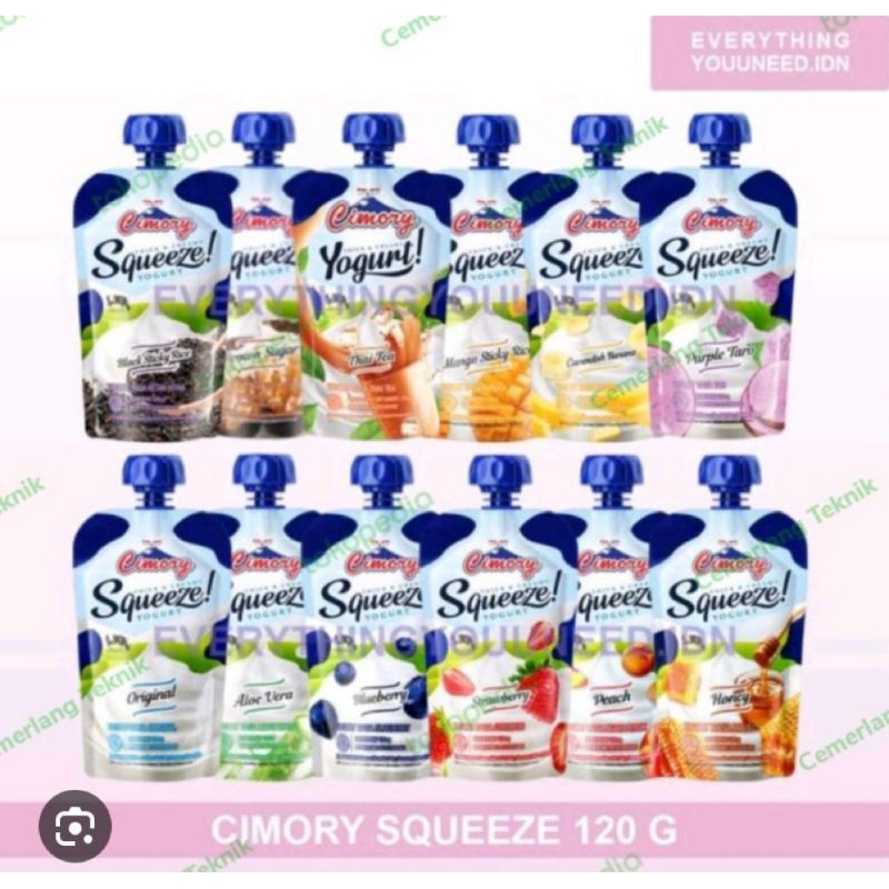 cimory squeez all varian | Shopee Malaysia