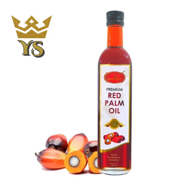 HARVIST Premium Red Palm Cooking Oil 250ml | Shopee Malaysia