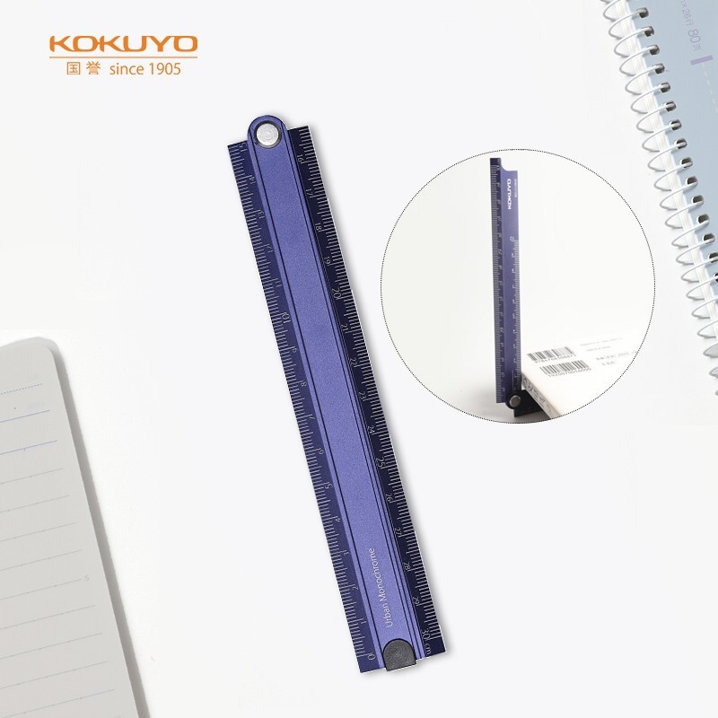 KOKUYO Urban monochrome foldable ruler 30cm WSG-CLUW30 | Shopee Malaysia