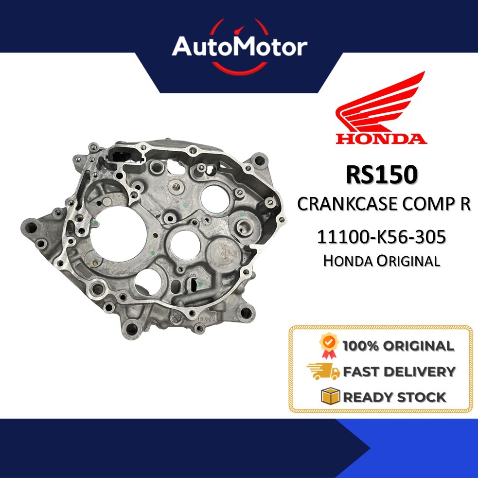 100% ORIGINAL HONDA RSX150 RS150 RSX 150 GTR CRANKCASE CRANK CASE ...