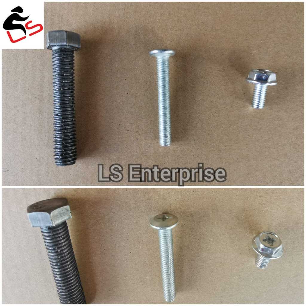 Screw M10 Hex Bolt M6 Screw Pan Head+ Skru | Shopee Malaysia