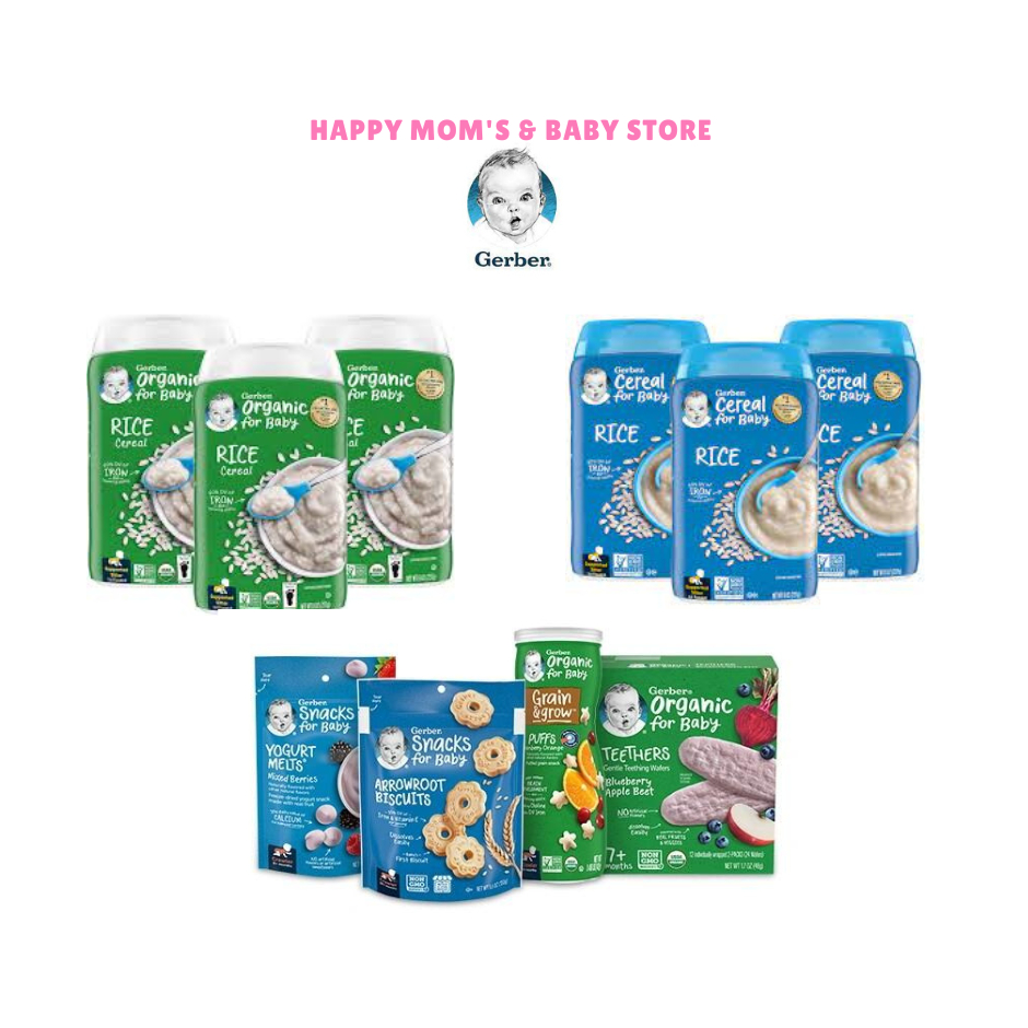 (READY STOCK) GERBER Baby Cereal - Single Grain/Multigrain/Oatmeal ...