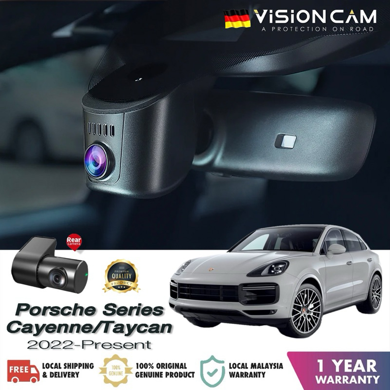 🔥4K UHD Premium Dash Cam🔥Porsche Series Cayenne,Taycan,Panamera 971/911 ...