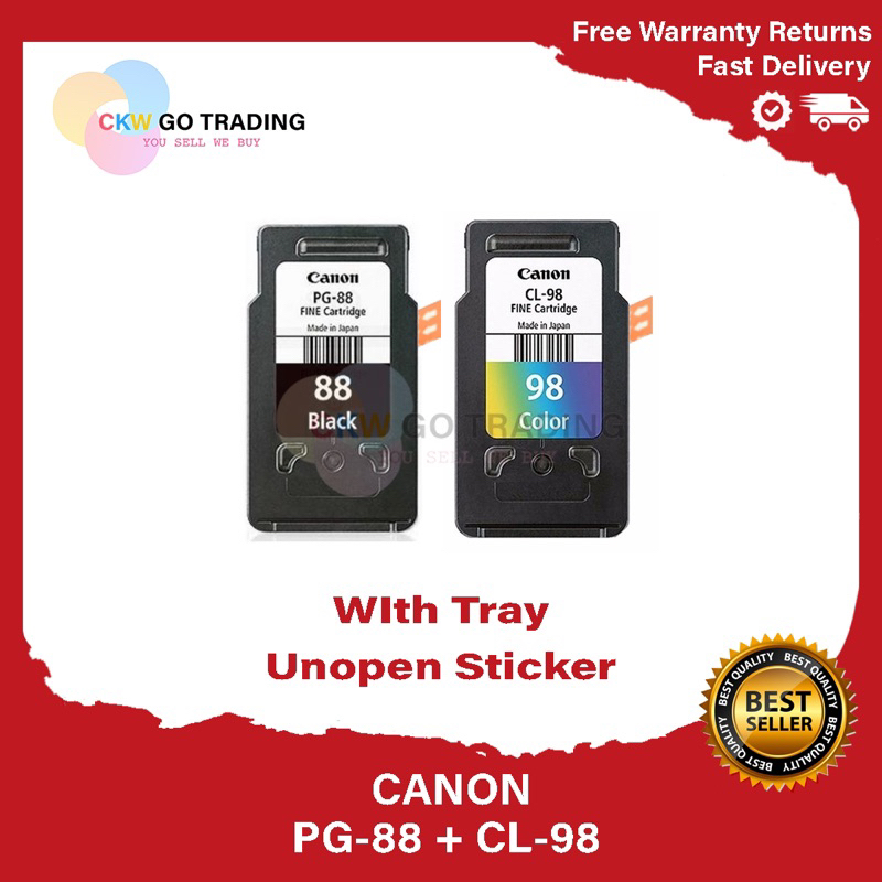 Original CANON PG88 CL898 pg88 cl98 (OPEN TRAY＋100%NEW) | Shopee Malaysia