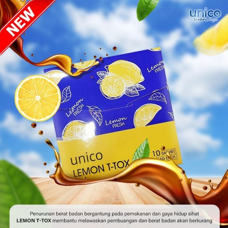 [BORONG SERENDAH RM17.50 10 SACHET]ORIGINAL UNICO LEMON DETOX BY UNICO ...