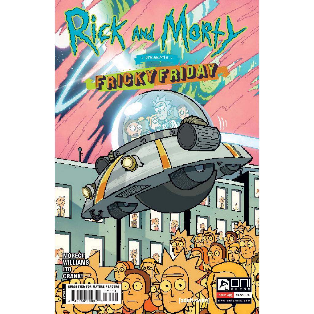 RICK AND MORTY PRESENTS FRICKY FRIDAY #1 (One-Shot) - Oni Press - COMIC ...