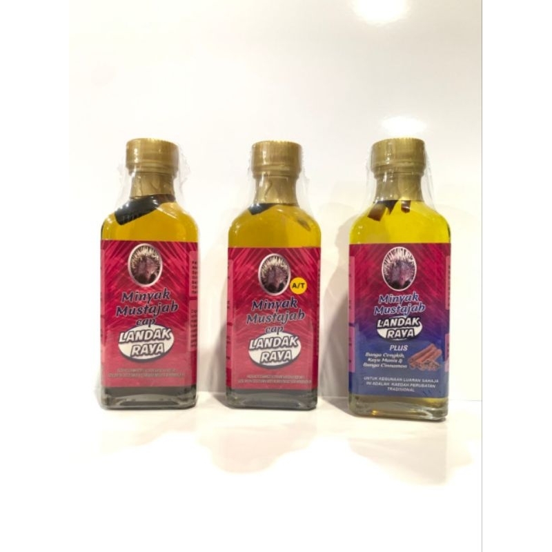 Minyak mustajab cap LANDAK RAYA 60ml | Shopee Malaysia