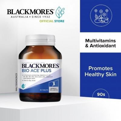 Blackmores Bio ACE Plus 90 Tablets (EXP:01/2025) | Shopee Malaysia