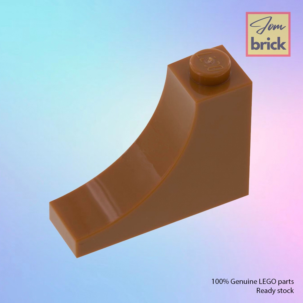 LEGO® Parts (Arches) 18653 – 6189103 Arch 1x3x2 Inverted [Medium nougat ...