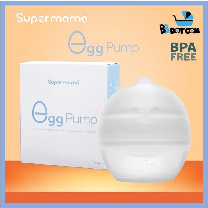 Supermama Egg Pump | Wearable Natural Suction Breast Pump ( 1 PCS ) | Shopee Malaysia