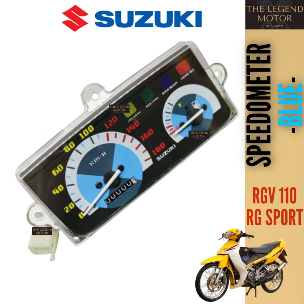 SUZUKI RGV RGS RG RG110 SPORT (BLUE) Meter Assy Speedometer Set ...