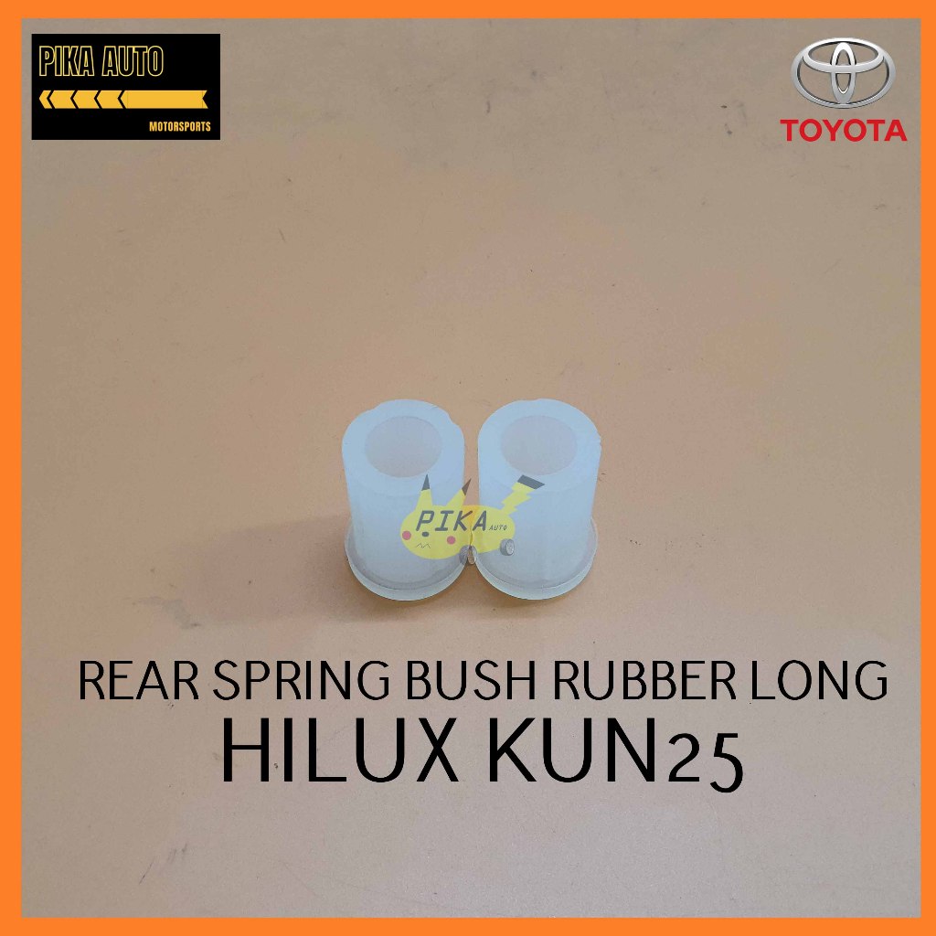 TOYOTA HILUX KUN25 REAR SPRING BUSH RUBBER LONG 90385-T0001 | Shopee ...
