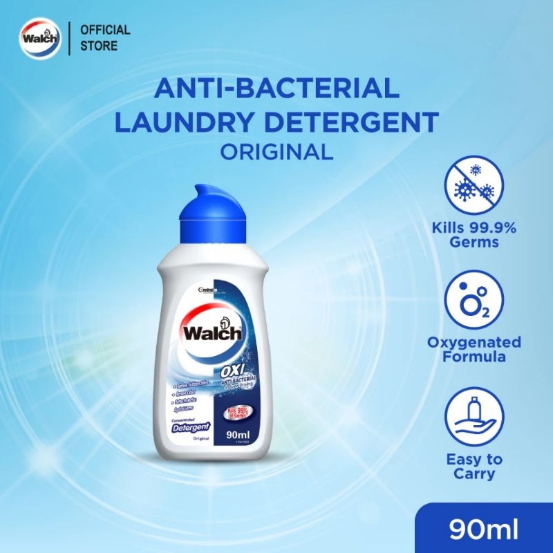 Walch Laundry Detergent Anti-Bacterial 90ml (EXP:09/2024) | Shopee Malaysia